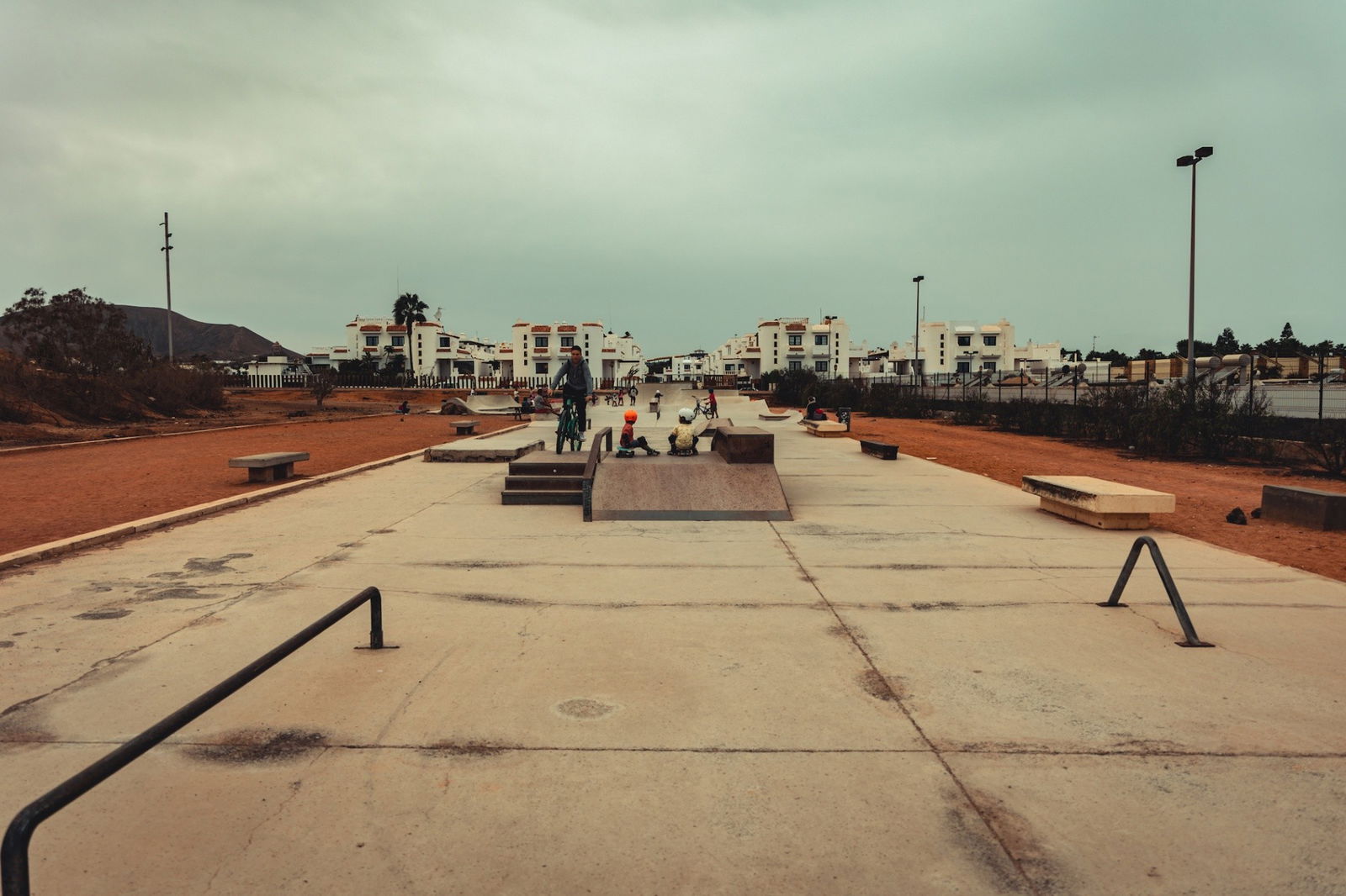 Corralejo skatepark - Trucks and Fins